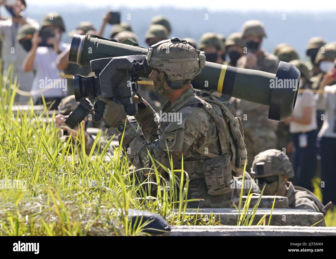 Yamato, Japan. 28th Aug, 2022. U.S. Army soldiers take part in a joint ...
