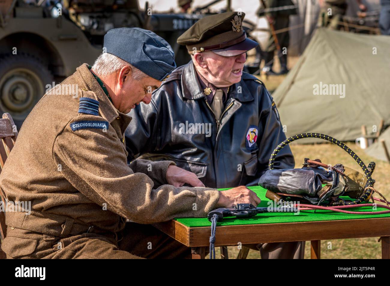 Lytham 1940's Festival Wartime Weekender Stock Photo - Alamy
