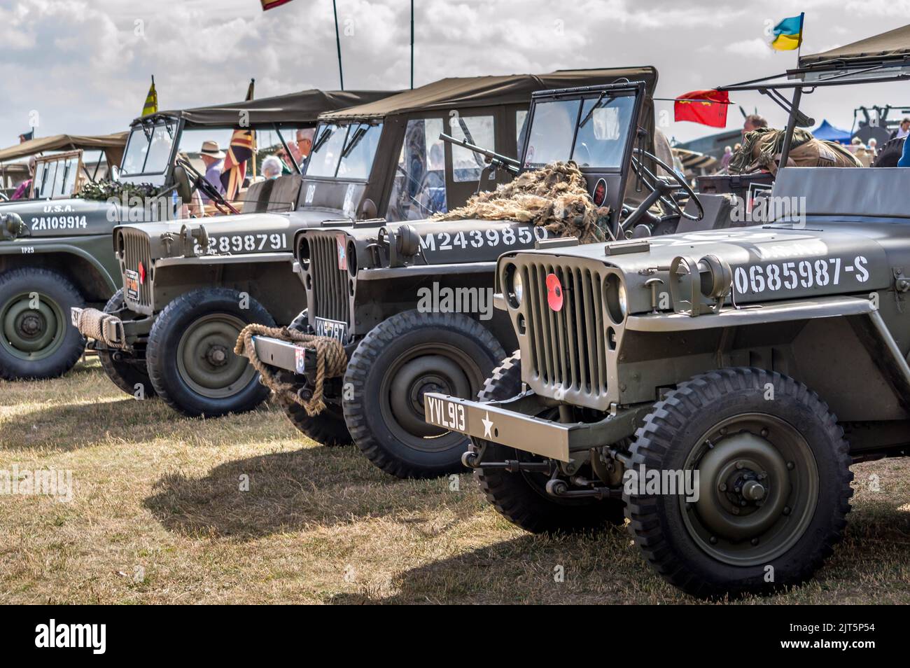Lytham 1940's Festival Wartime Weekender Stock Photo - Alamy