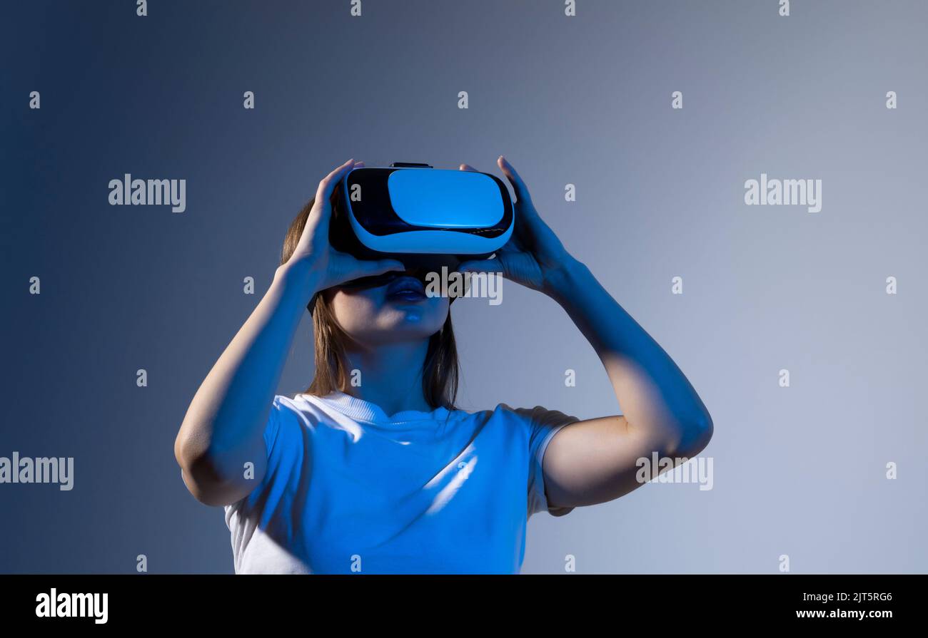 Virtual designer working on holographic simulation experience for ...