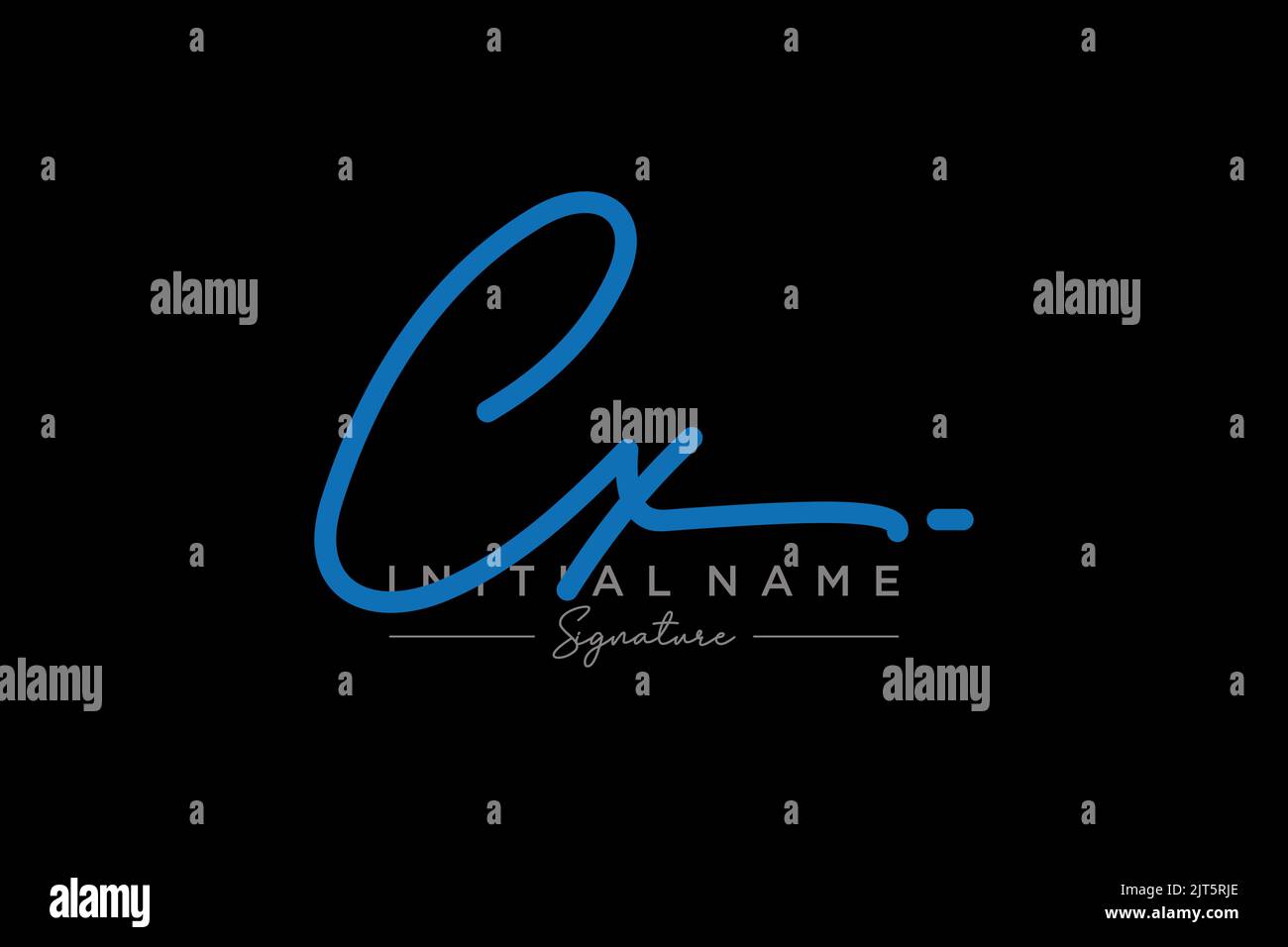 CX signature logo template vector. Hand drawn Calligraphy lettering ...