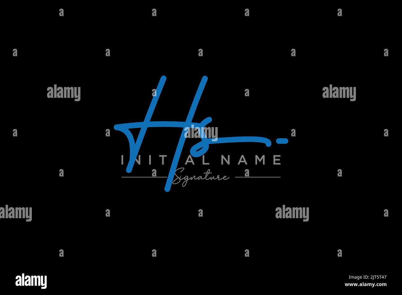 Hs signature hi-res stock photography and images - Alamy