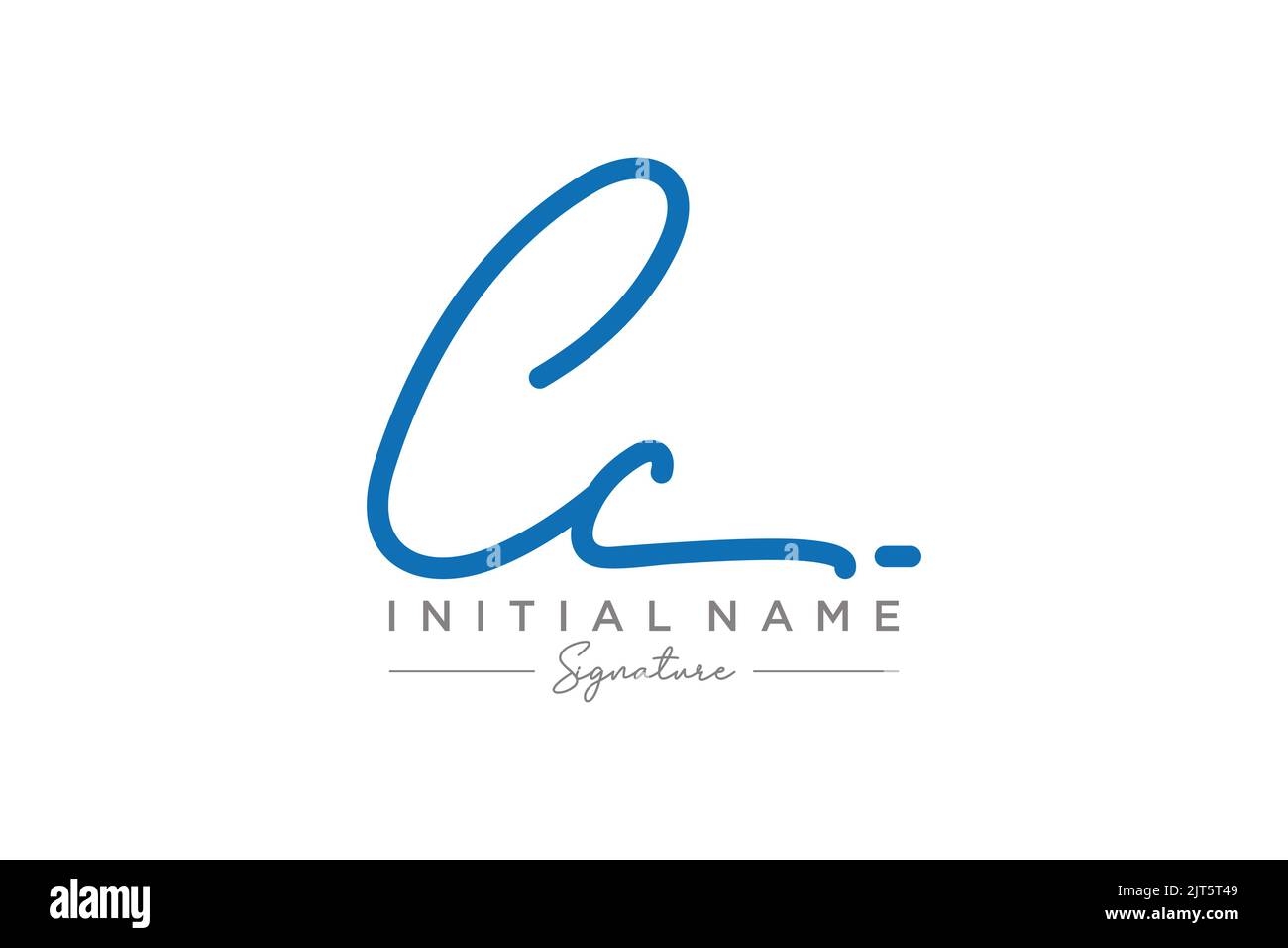 Cc monogram vector vectors hi-res stock photography and images - Alamy