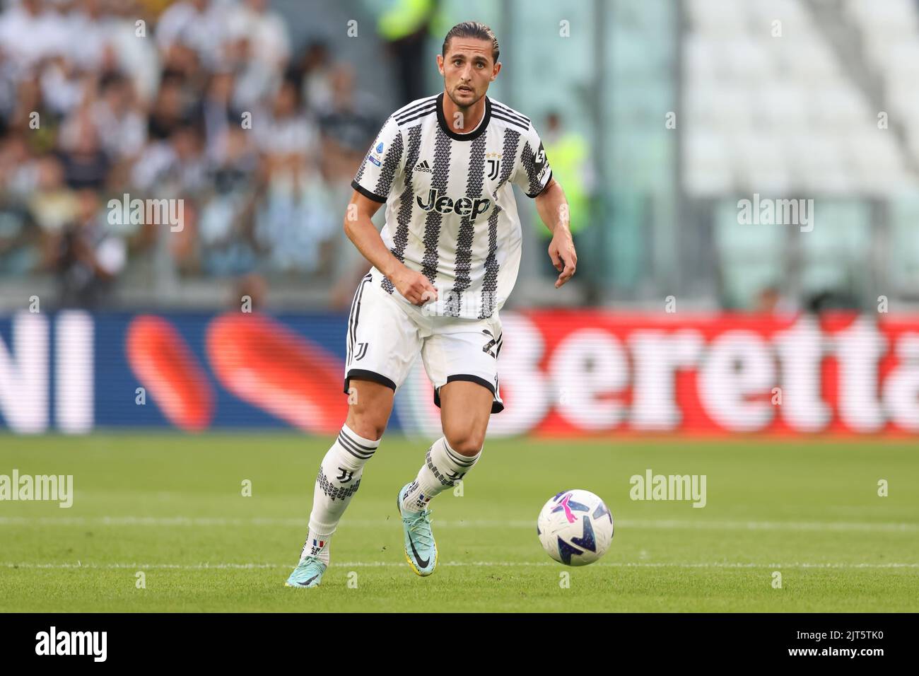 Turin, Italy, 27th August 2022. Adrien Rabiot of Juventus during the ...