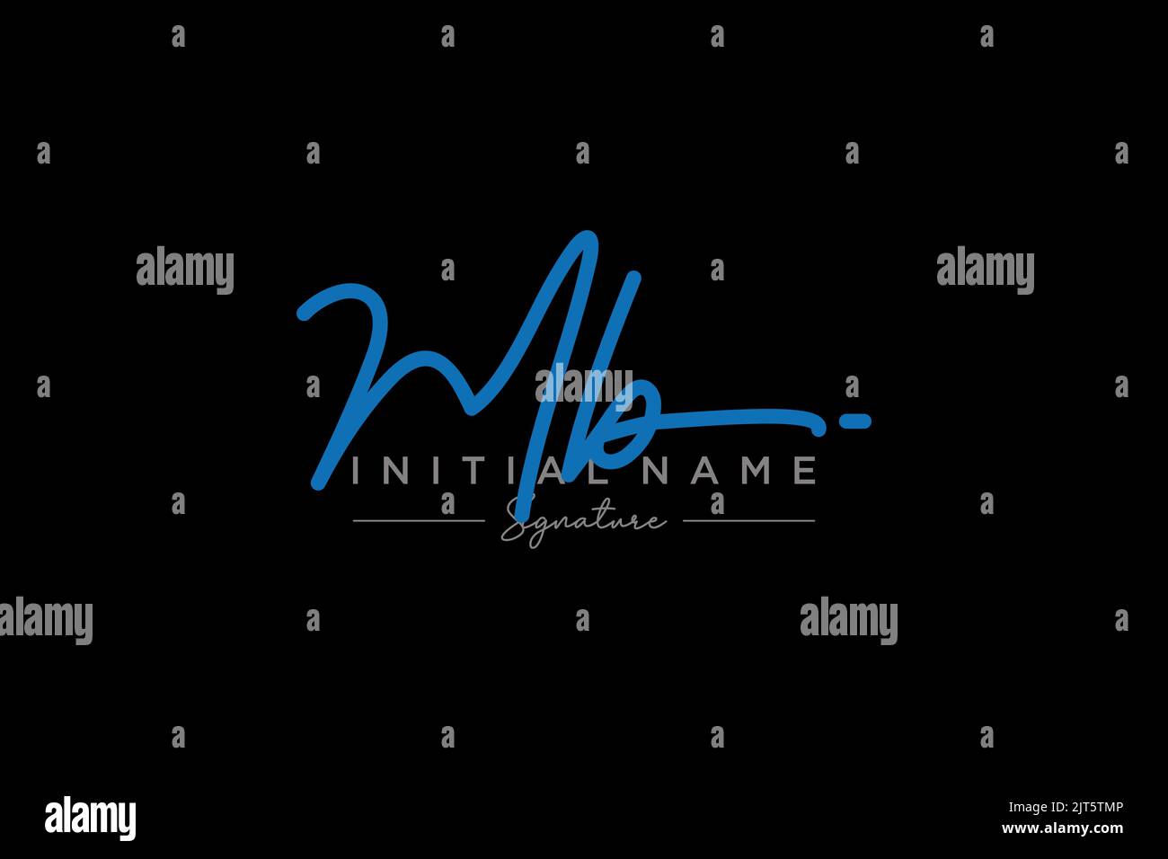 Mb monogram Stock Vector Images - Alamy