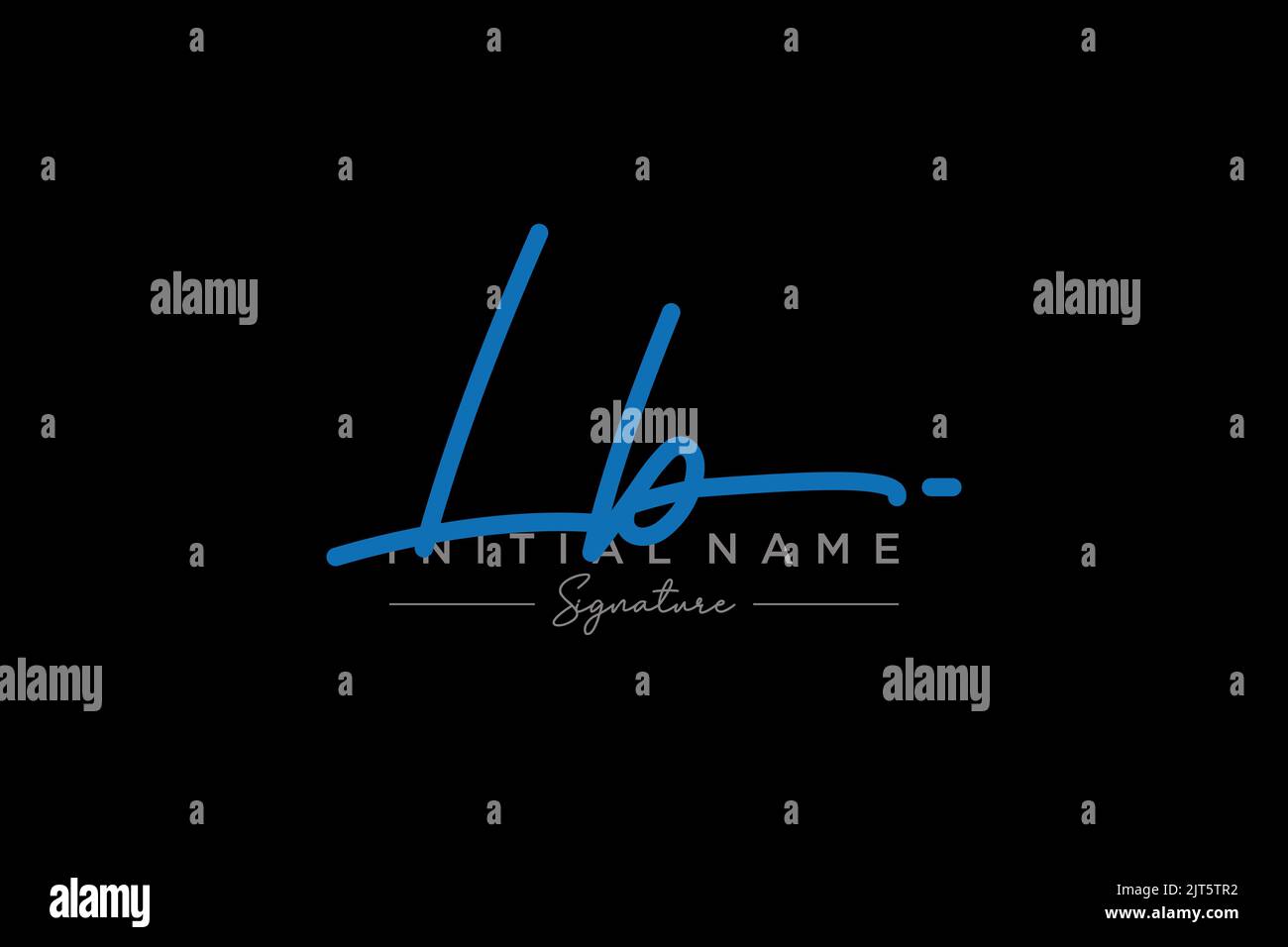 Lb signature hi-res stock photography and images - Alamy