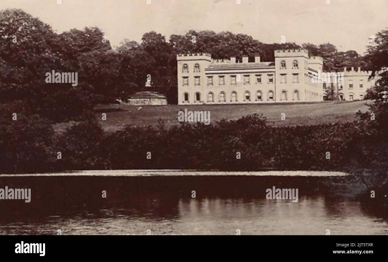 Ugbrooke House 1908 Stock Photo - Alamy
