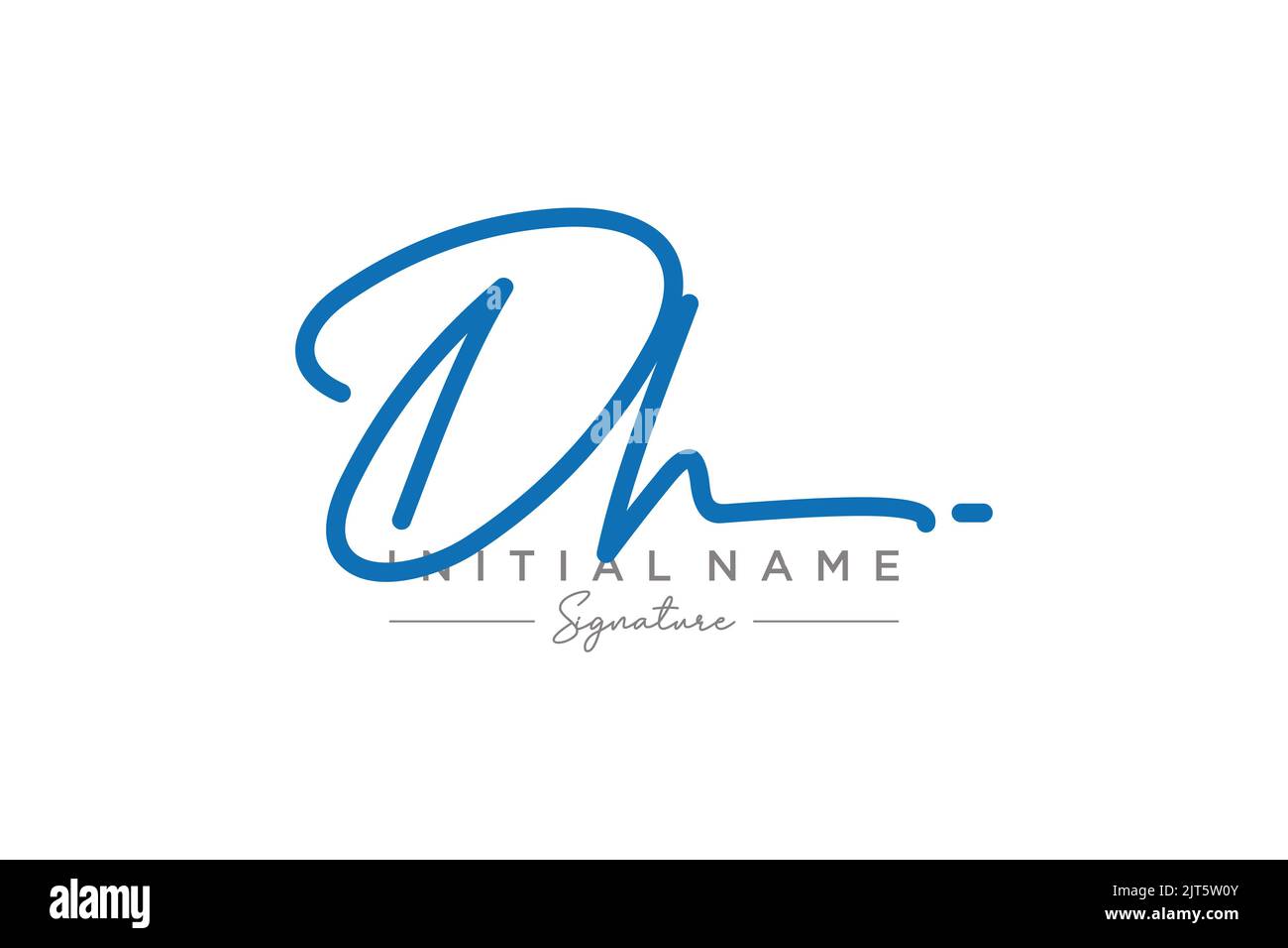 Dh signature Cut Out Stock Images & Pictures - Alamy