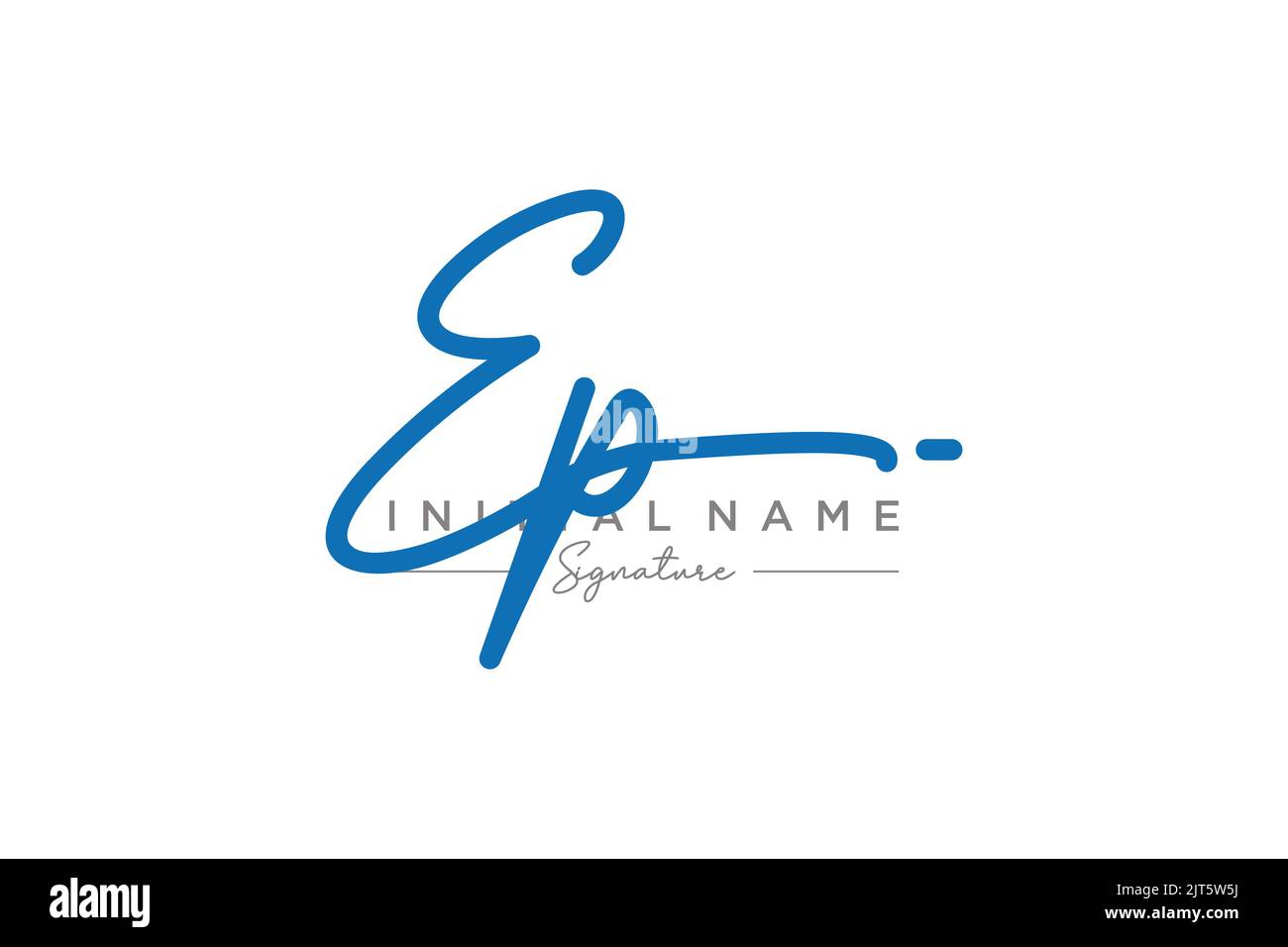 Ep signature Stock Vector Images - Alamy