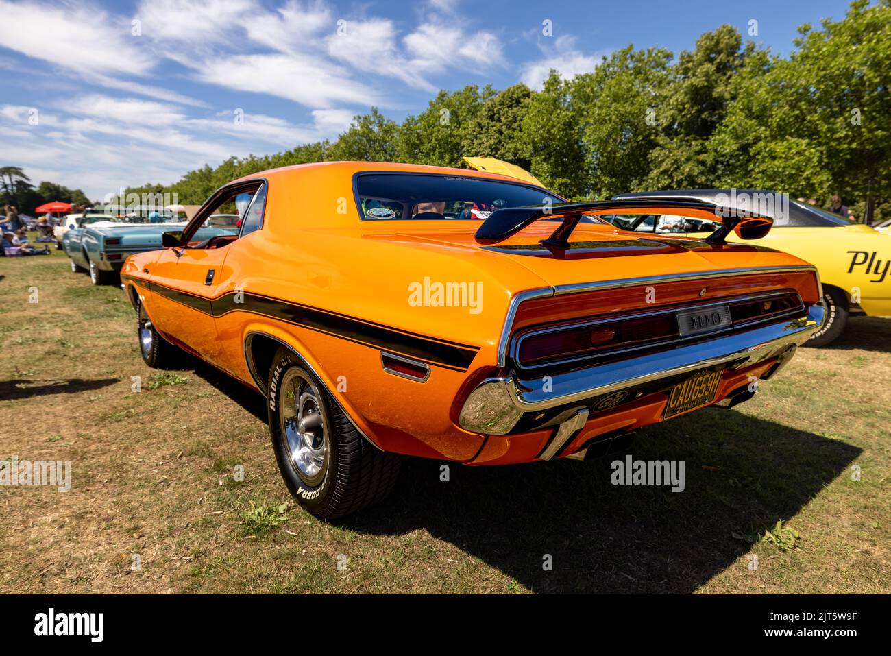 1970 Dodge Challenger, on display at the American Auto Club Rally of ...