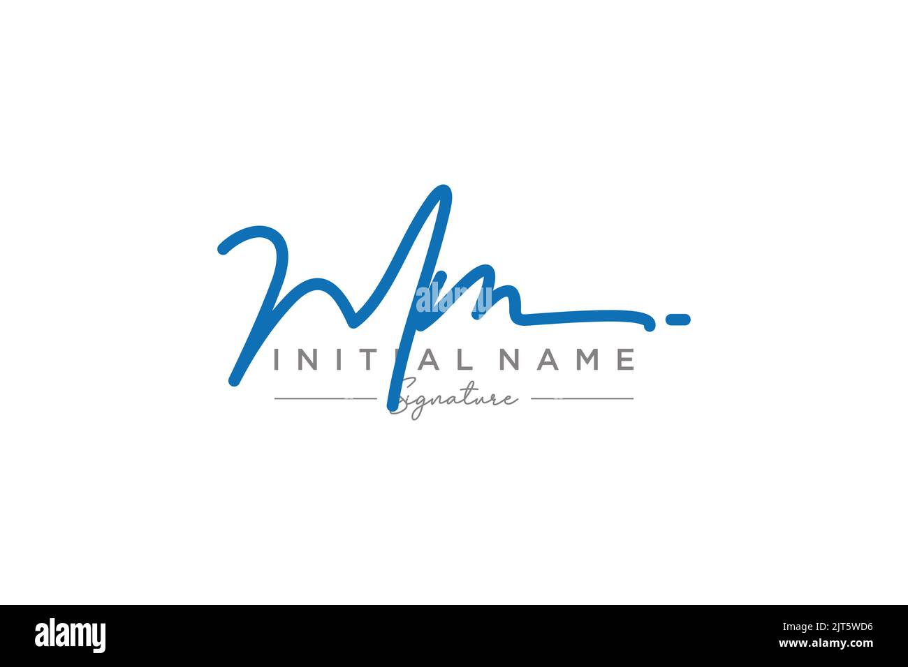 Mm monogram vector vectors hi-res stock photography and images - Alamy