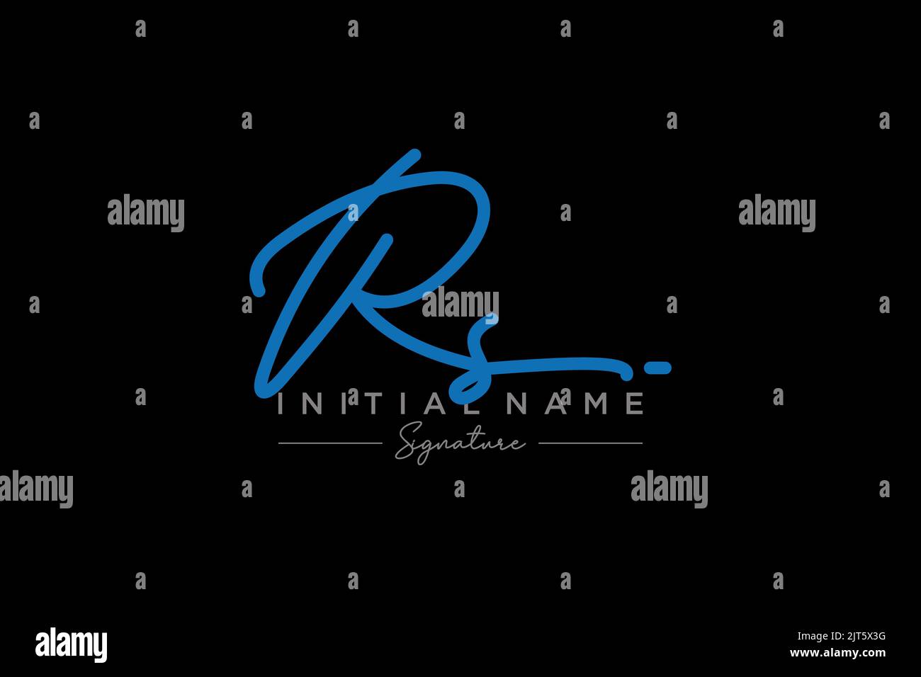 Rs signature hi-res stock photography and images - Alamy