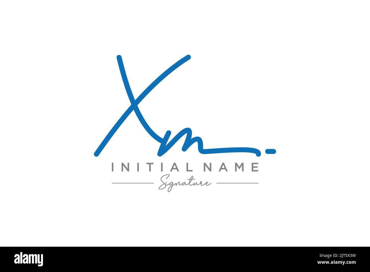 Xm minimal logo hi-res stock photography and images - Alamy