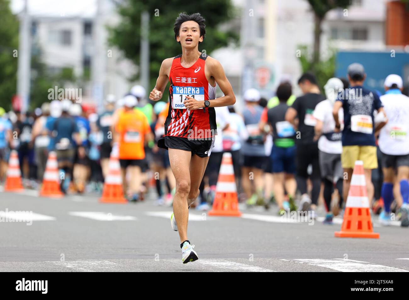 Hokkaido, Japan. 28th Aug, 2022. Ryota Ejima Marathon : Hokkaido ...