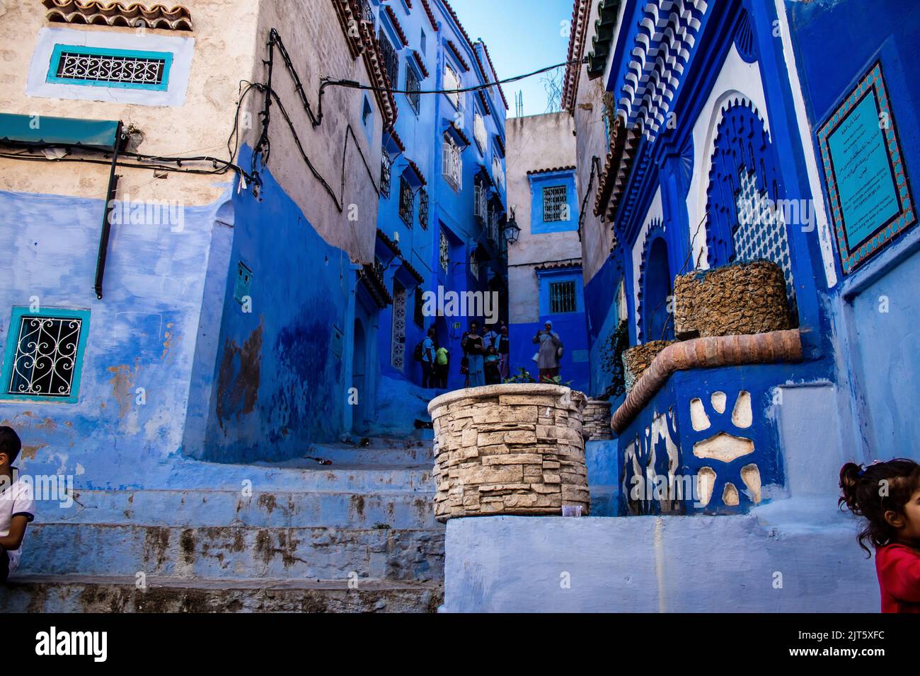 Chefchaouen, Morocco - August 19, 2022 Chefchaouen is a city located in ...