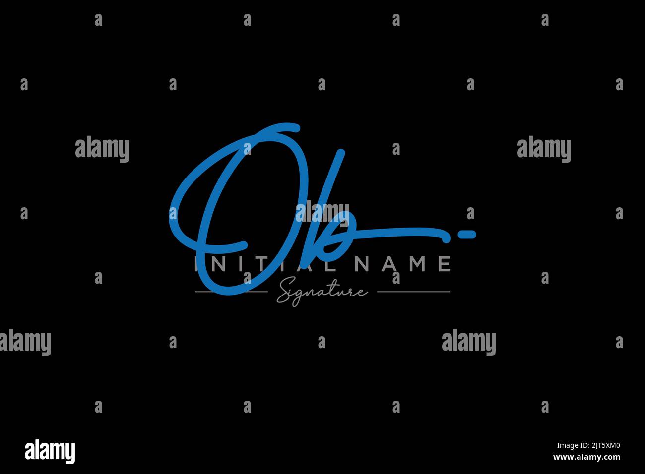 Ob modern logo hi-res stock photography and images - Alamy