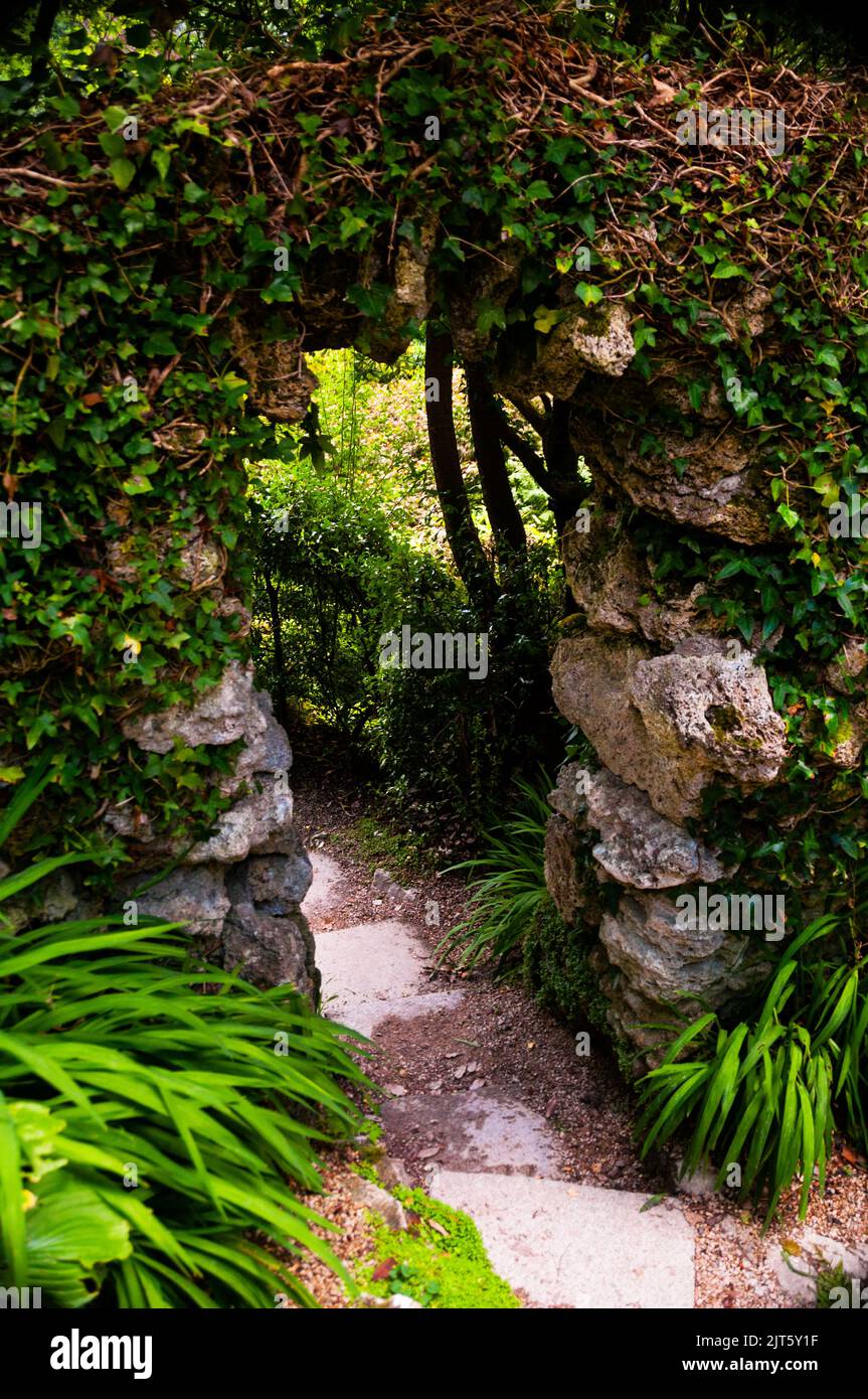 Powerscourt grotto hi-res stock photography and images - Alamy