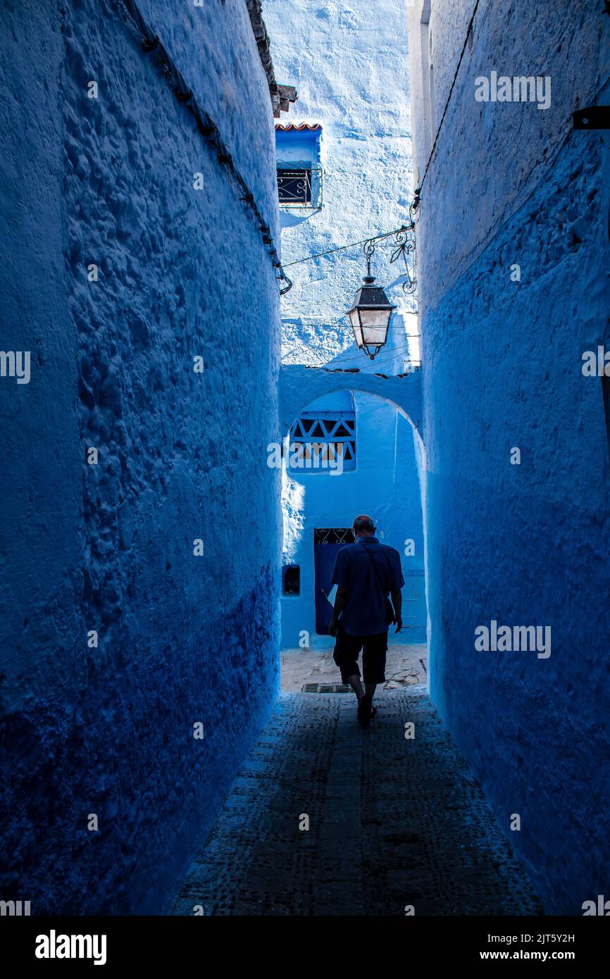Chefchaouen, Morocco - August 19, 2022 Chefchaouen is a city located in ...