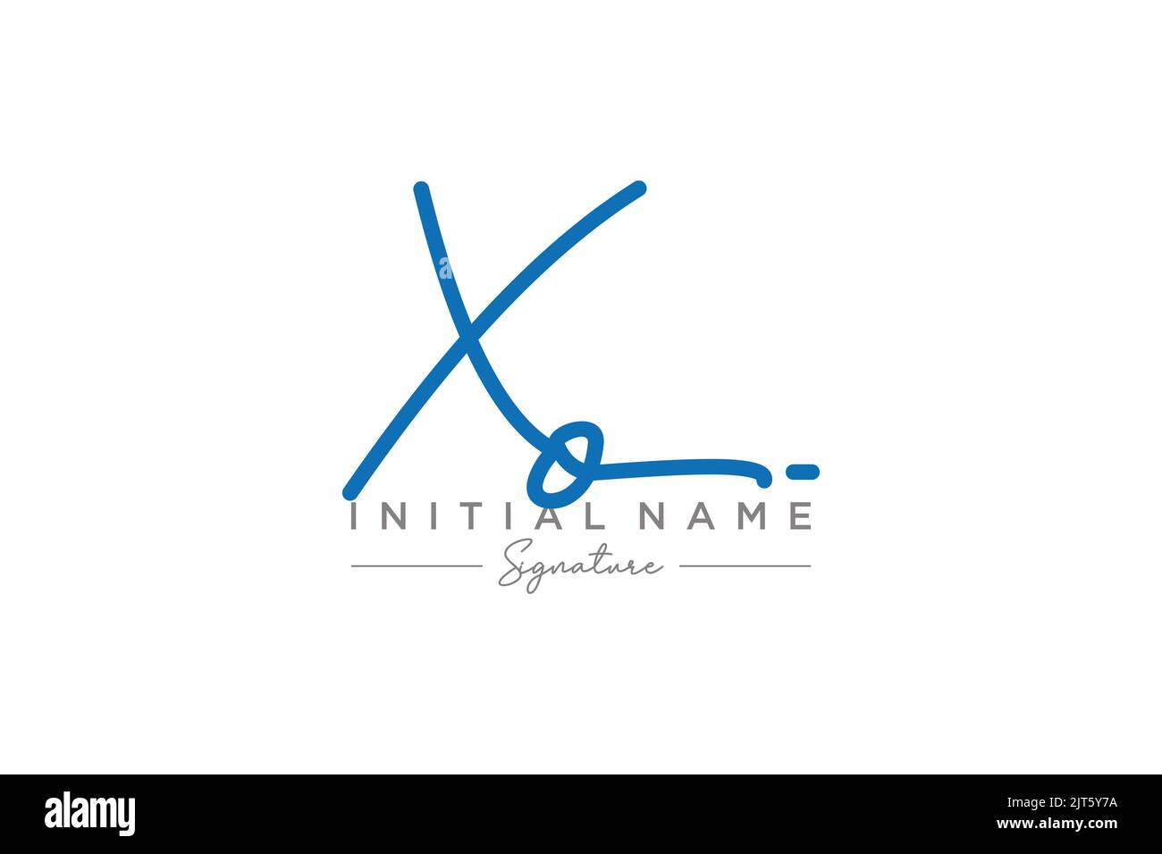 Letter xo logo hi-res stock photography and images - Alamy