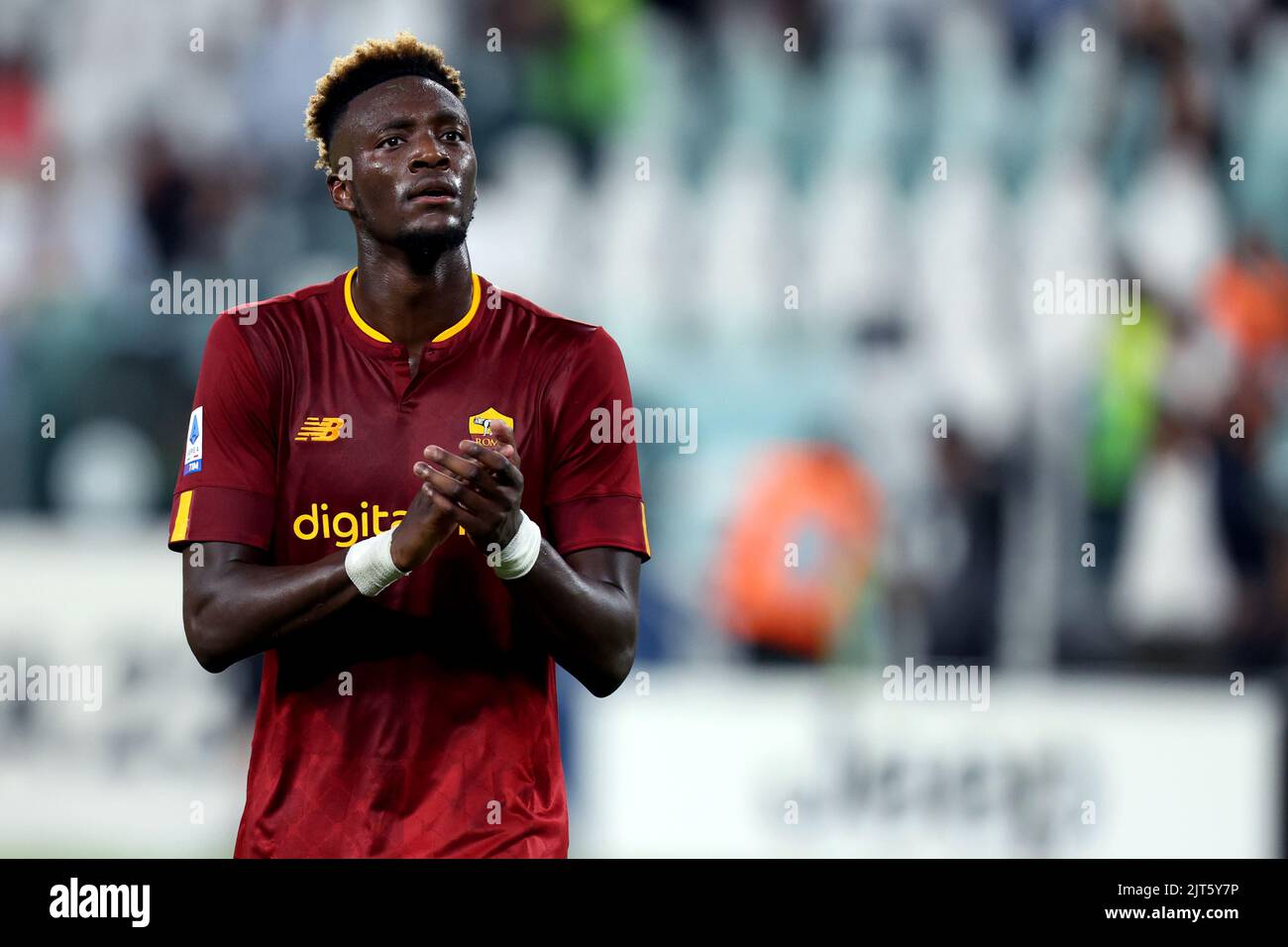 Tammy Abraham of As Roma looks on during the Serie A match beetween ...