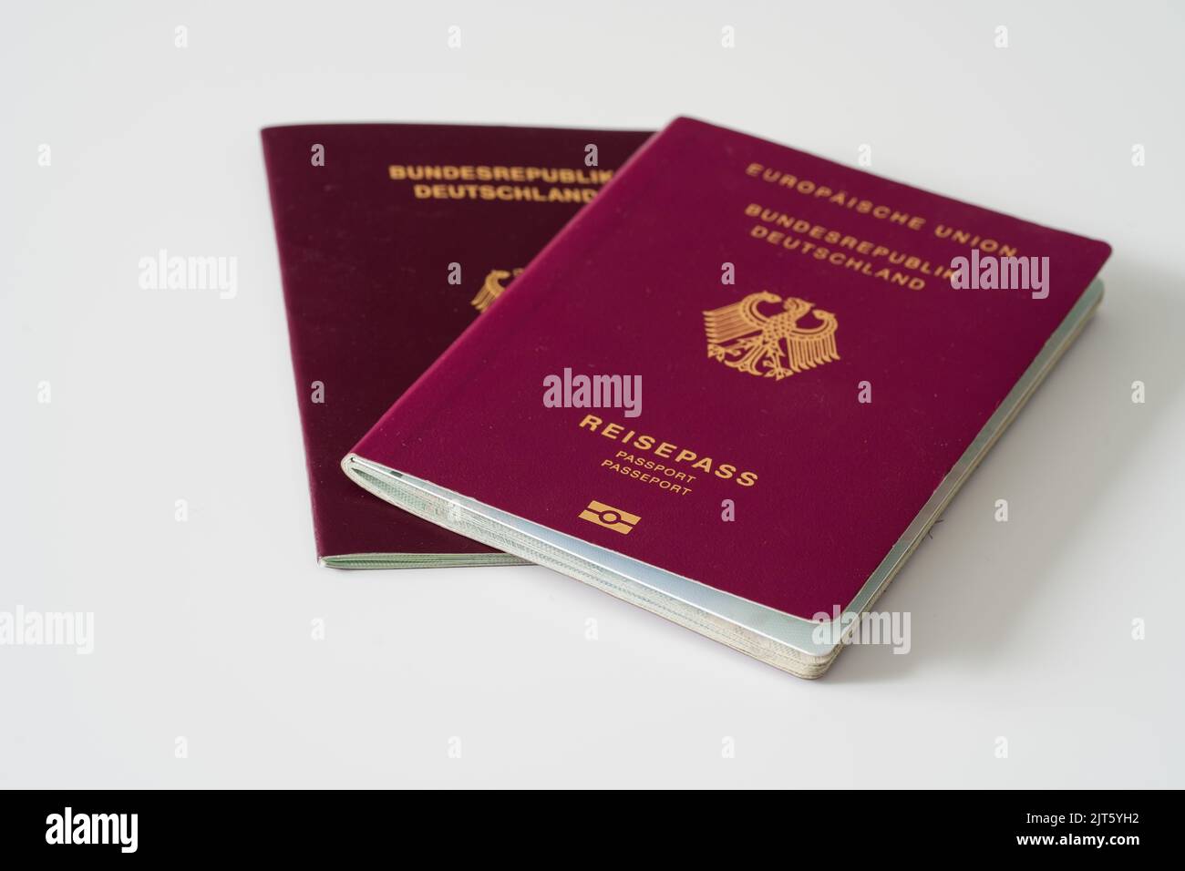 Two german passports hi-res stock photography and images - Alamy