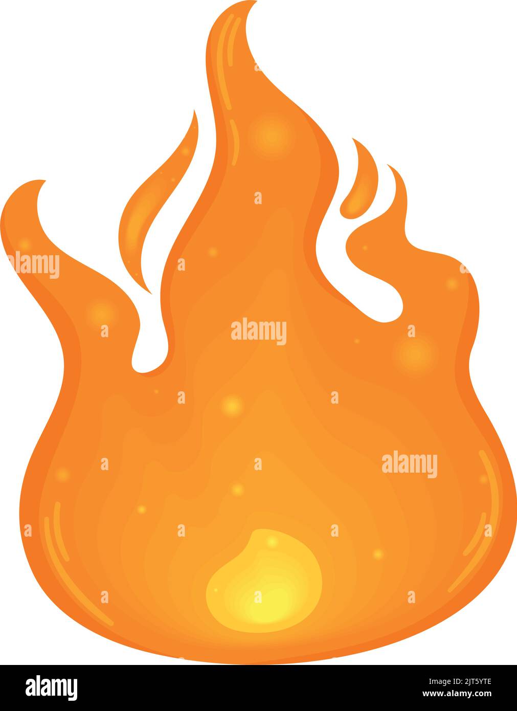 fire flame effect isolated icon Stock Vector Image & Art - Alamy