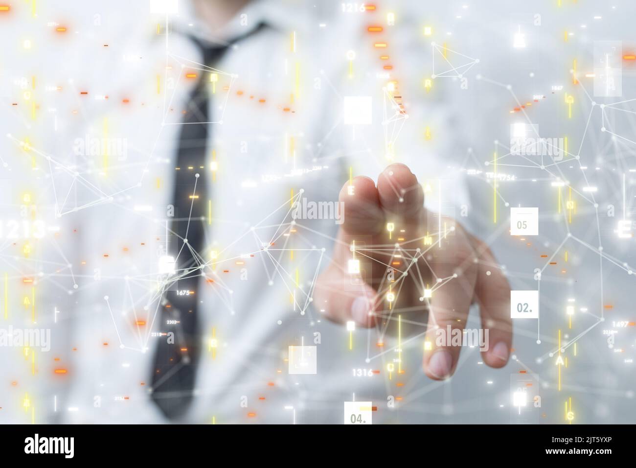 Neural network numbers hi-res stock photography and images - Alamy