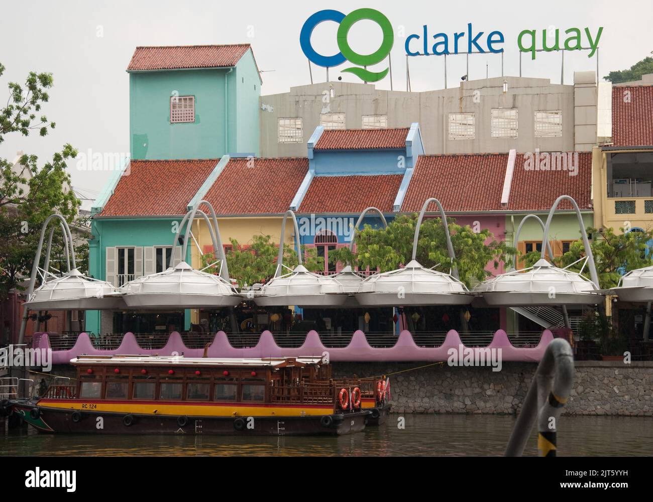 Clarke Quay, Singapore River, Singapore. Oriiginally home to many ...