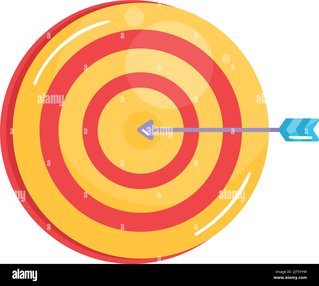 target and arrow success icon Stock Vector Image & Art - Alamy