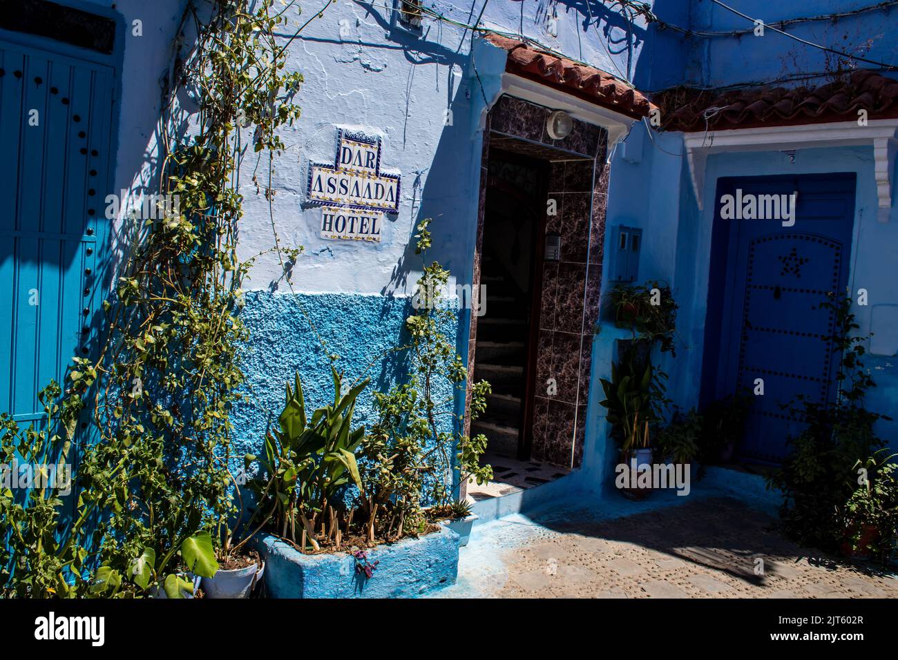 Chefchaouen, Morocco - August 19, 2022 Chefchaouen is a city located in ...