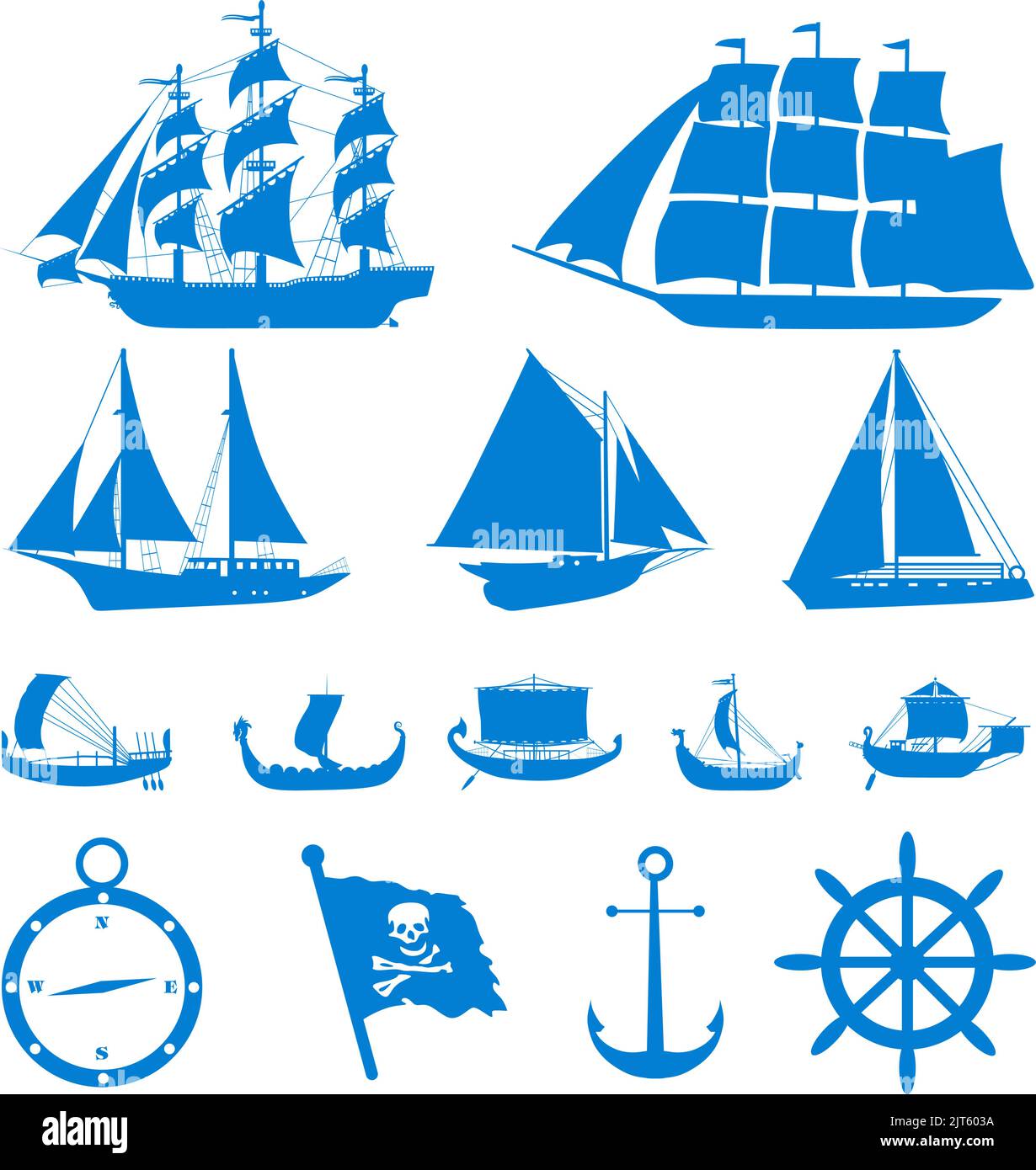 Old historic naval ships Stock Vector Images - Alamy