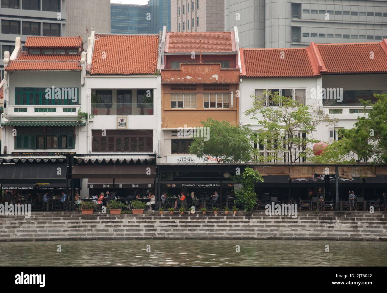 Clarke Quay, Singapore River, Singapore. Oriiginally home to many ...