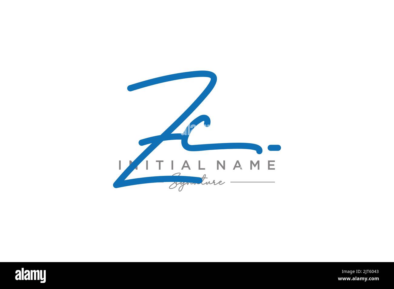 Zc modern logo hi-res stock photography and images - Alamy