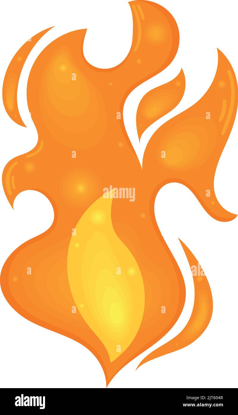 power fire flame isolated icon Stock Vector Image & Art - Alamy
