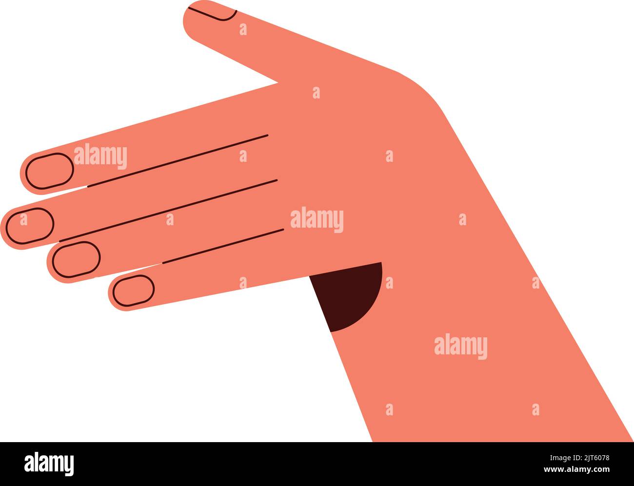 hand human open gesture icon Stock Vector Image & Art - Alamy