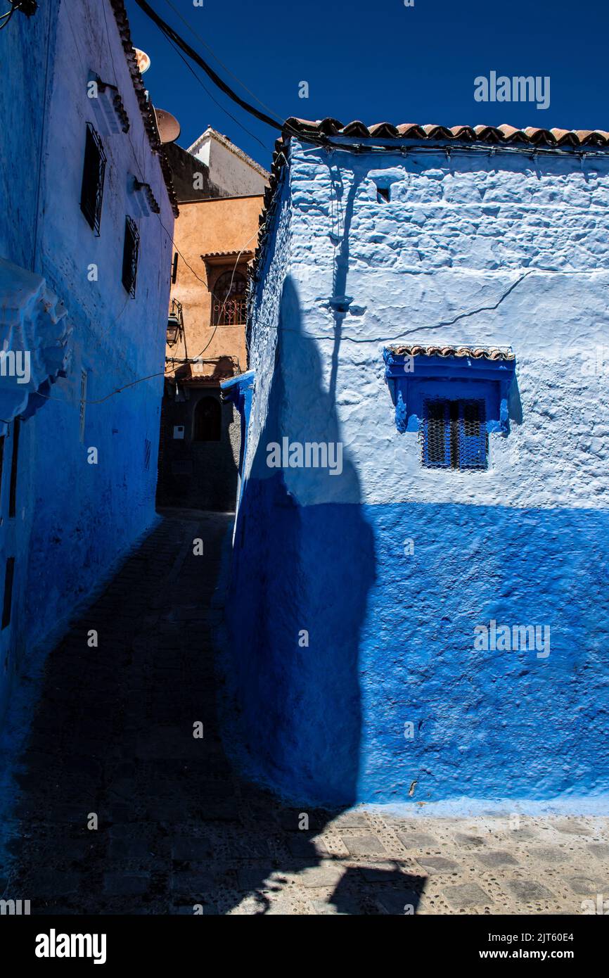 Chefchaouen, Morocco - August 19, 2022 Chefchaouen is a city located in ...
