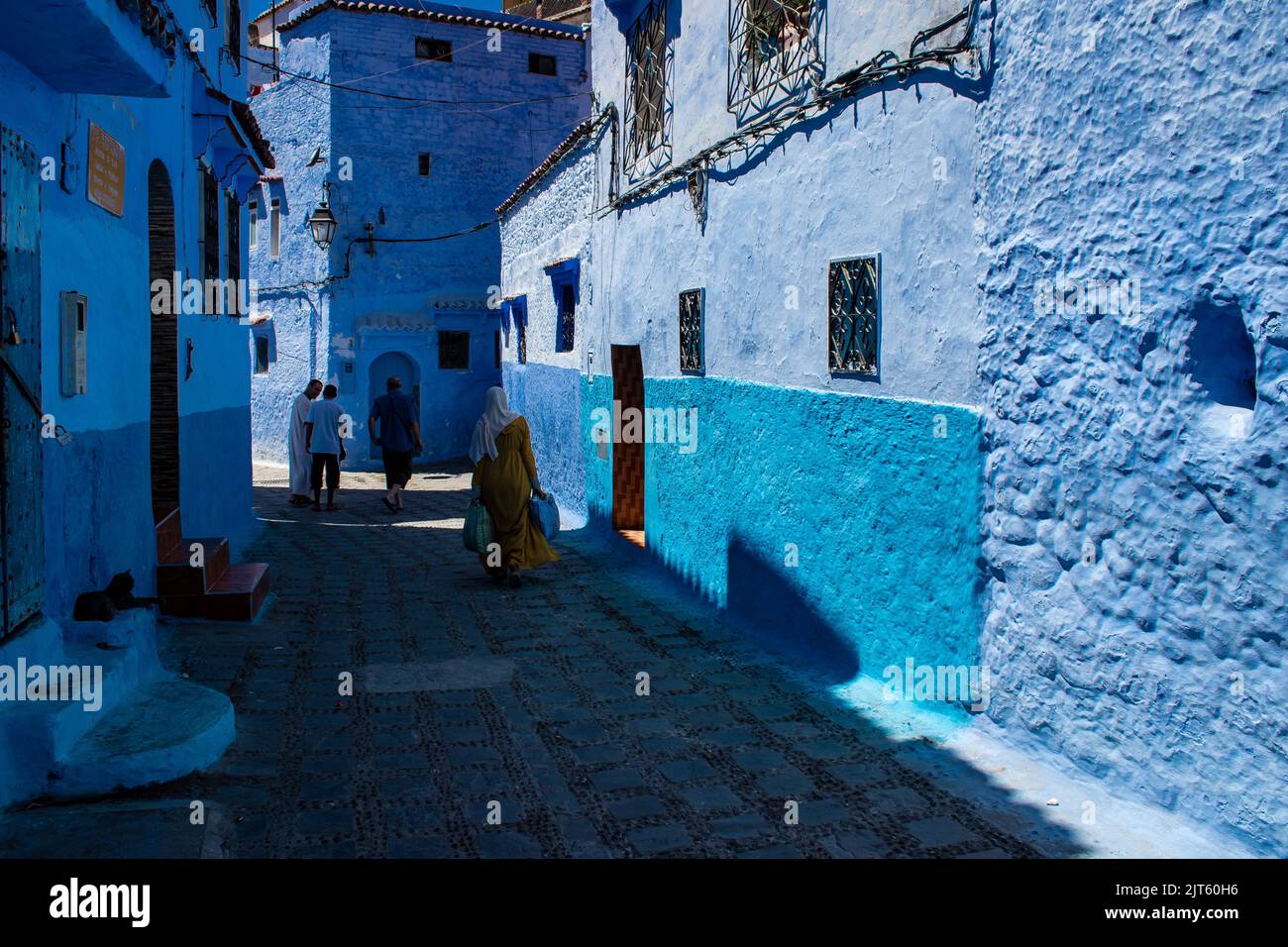 Chefchaouen, Morocco - August 19, 2022 Chefchaouen is a city located in ...
