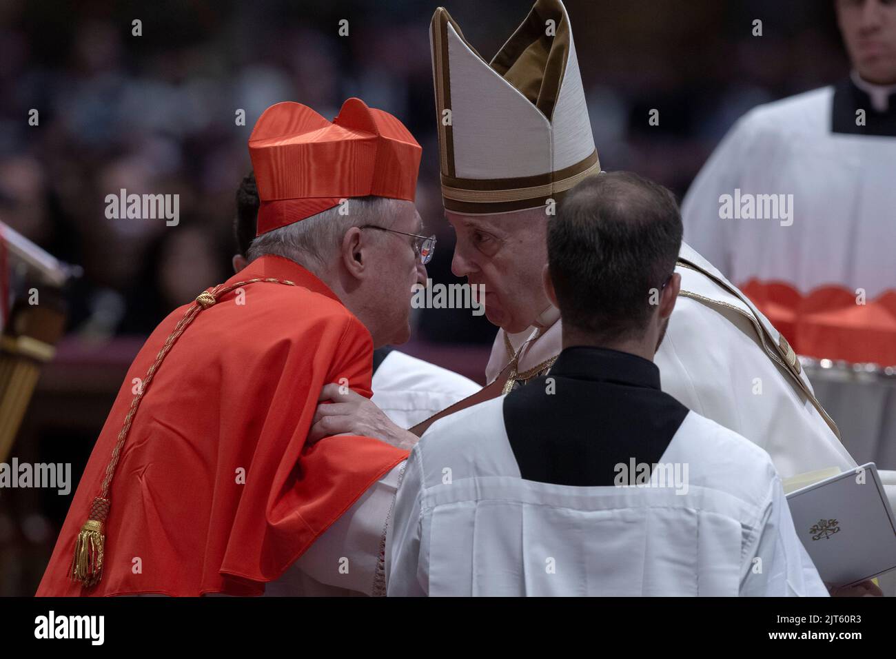 Vatican City, Vatican, 27 August 2022. Newly appointed Cardinal Arthur ...