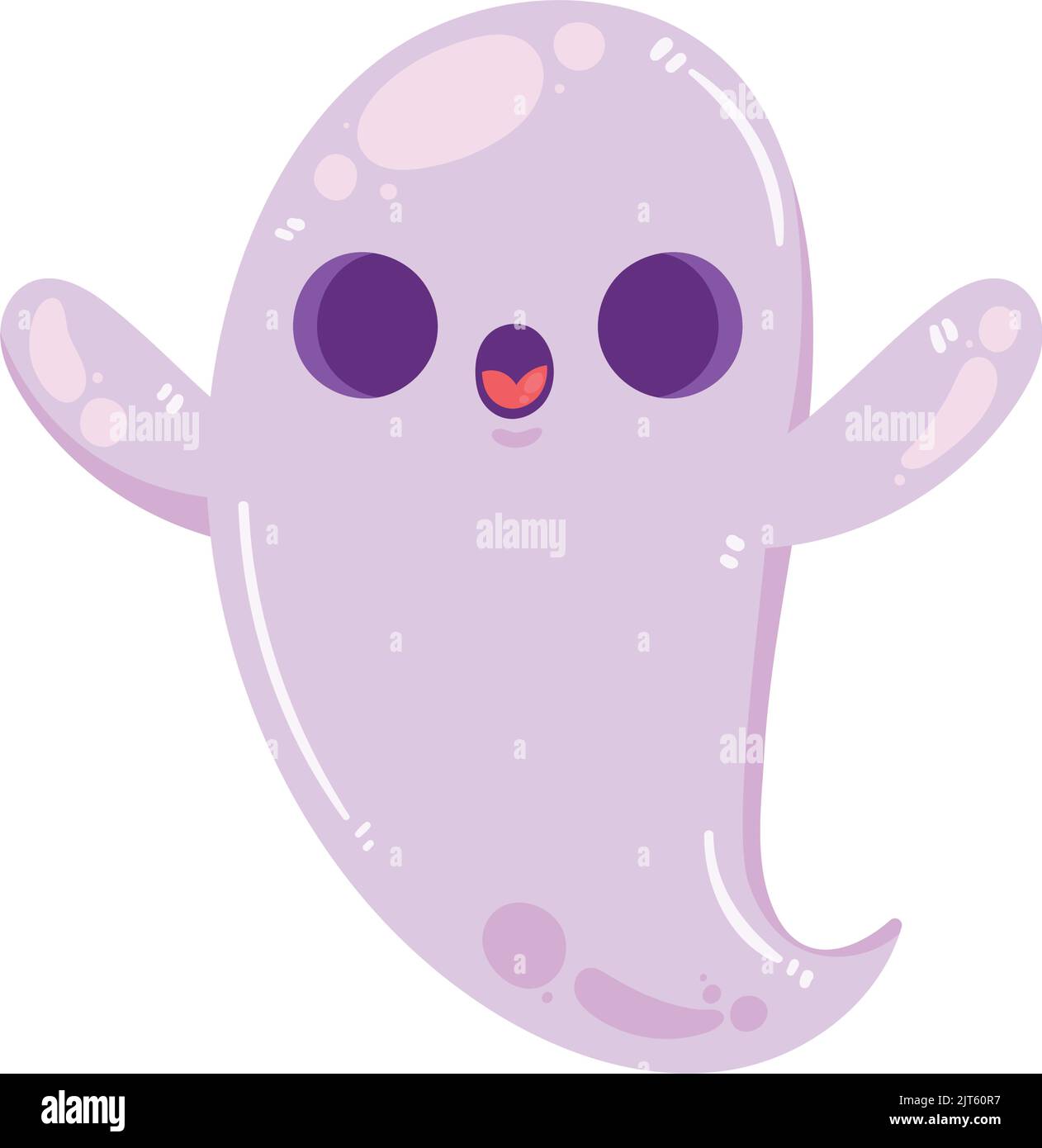 halloween ghost character comic icon Stock Vector Image & Art - Alamy