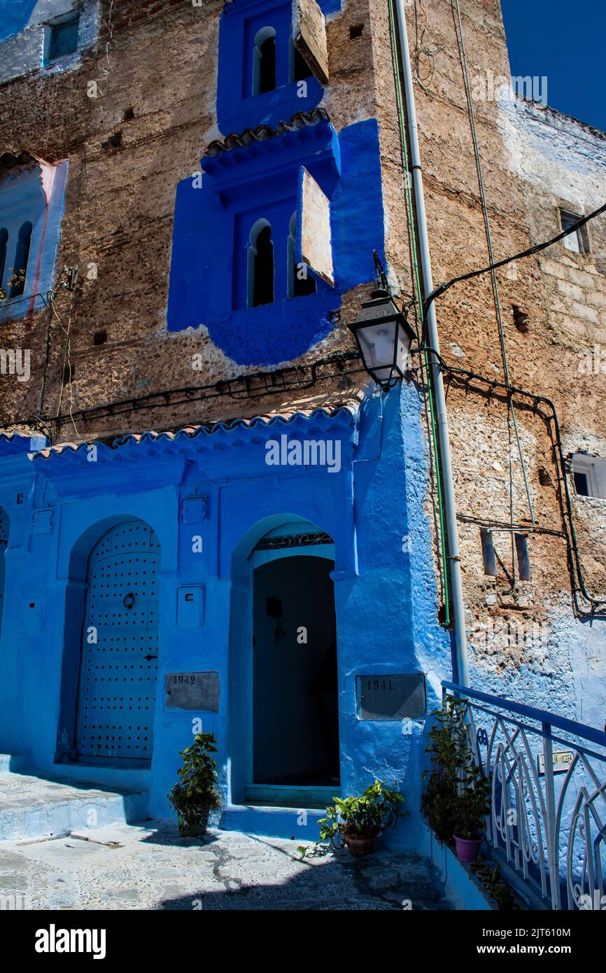 Chefchaouen, Morocco - August 19, 2022 Chefchaouen is a city located in ...