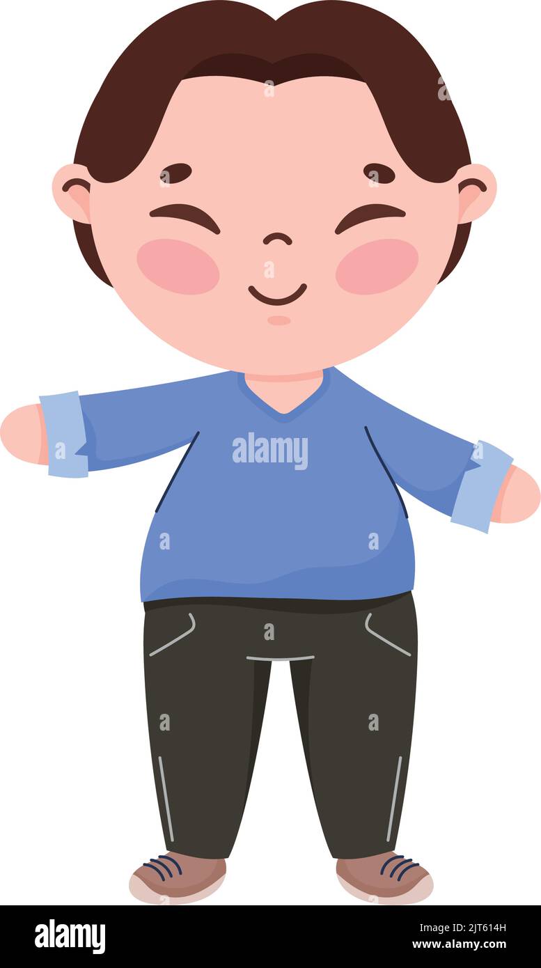 young korean man standing character Stock Vector Image & Art - Alamy