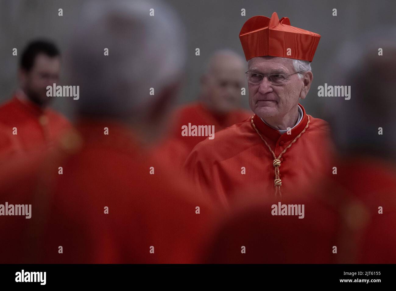 Vatican City, Vatican, 27 August 2022. Newly appointed Cardinal ...