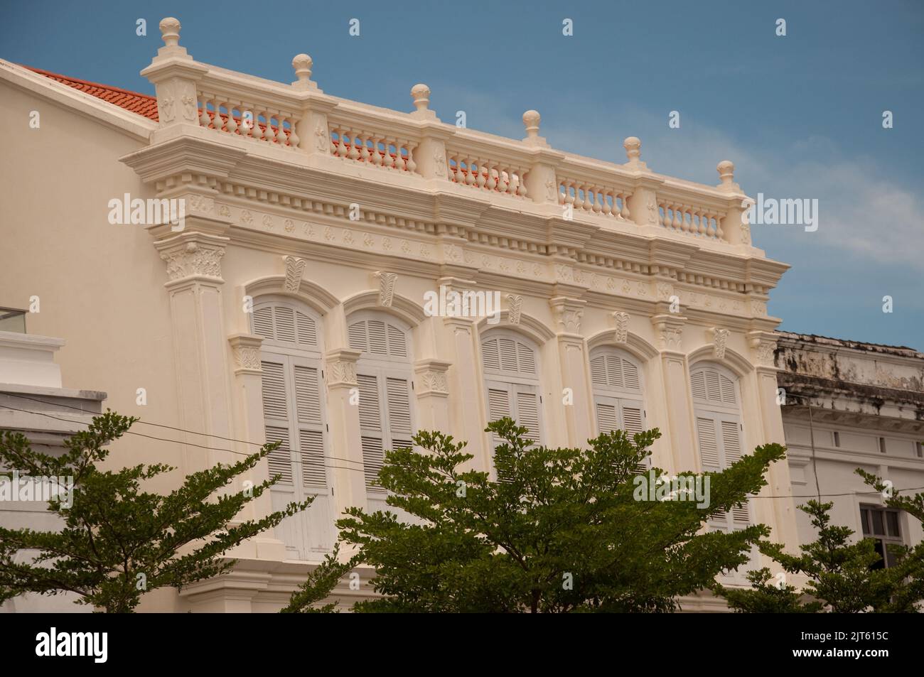 Old Colonial Building, Georgetown, Penang, Malaysia, Asia Stock Photo ...