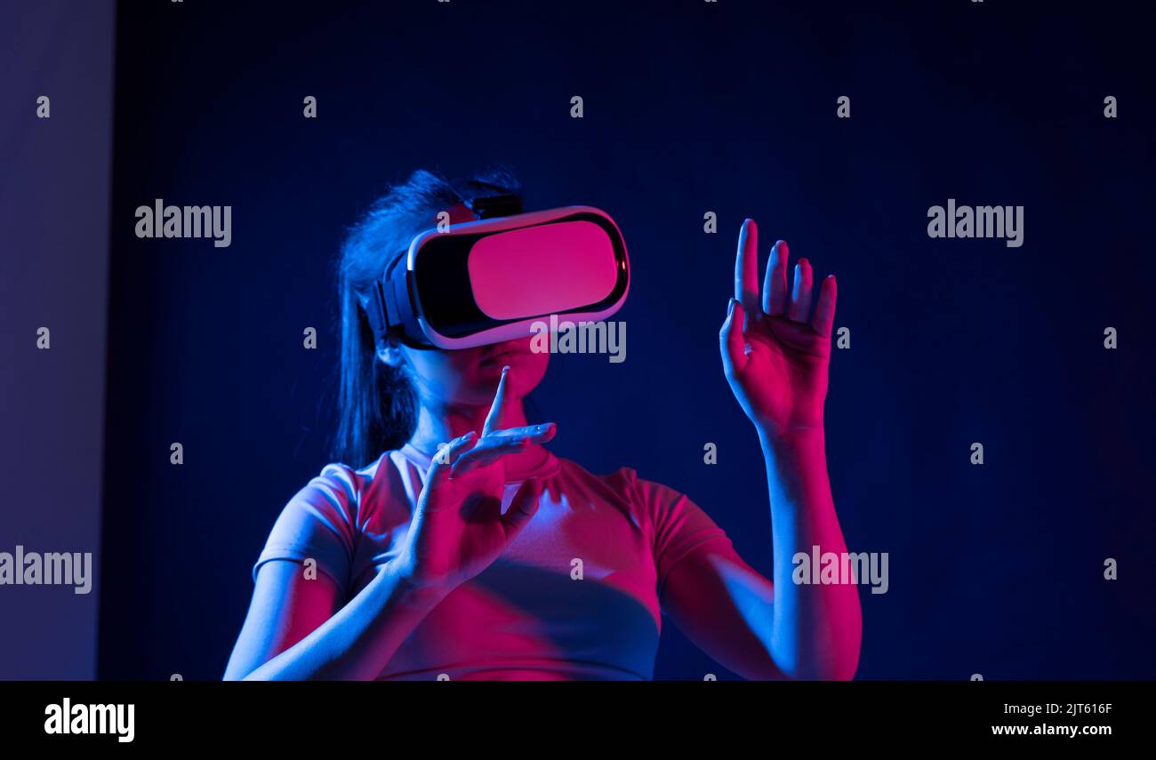 Interior Designer Using a VR Software and VR headset to Design a ...