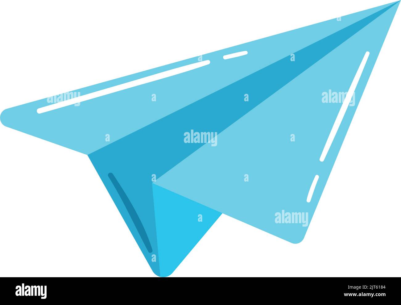 paper airplane flying isolated icon Stock Vector Image & Art - Alamy