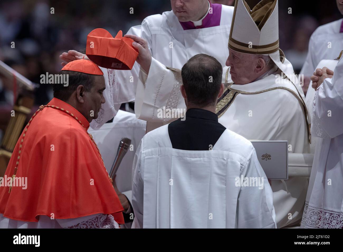 Vatican City, Vatican, 27 August 2022. Newly appointed Cardinal Anthony ...