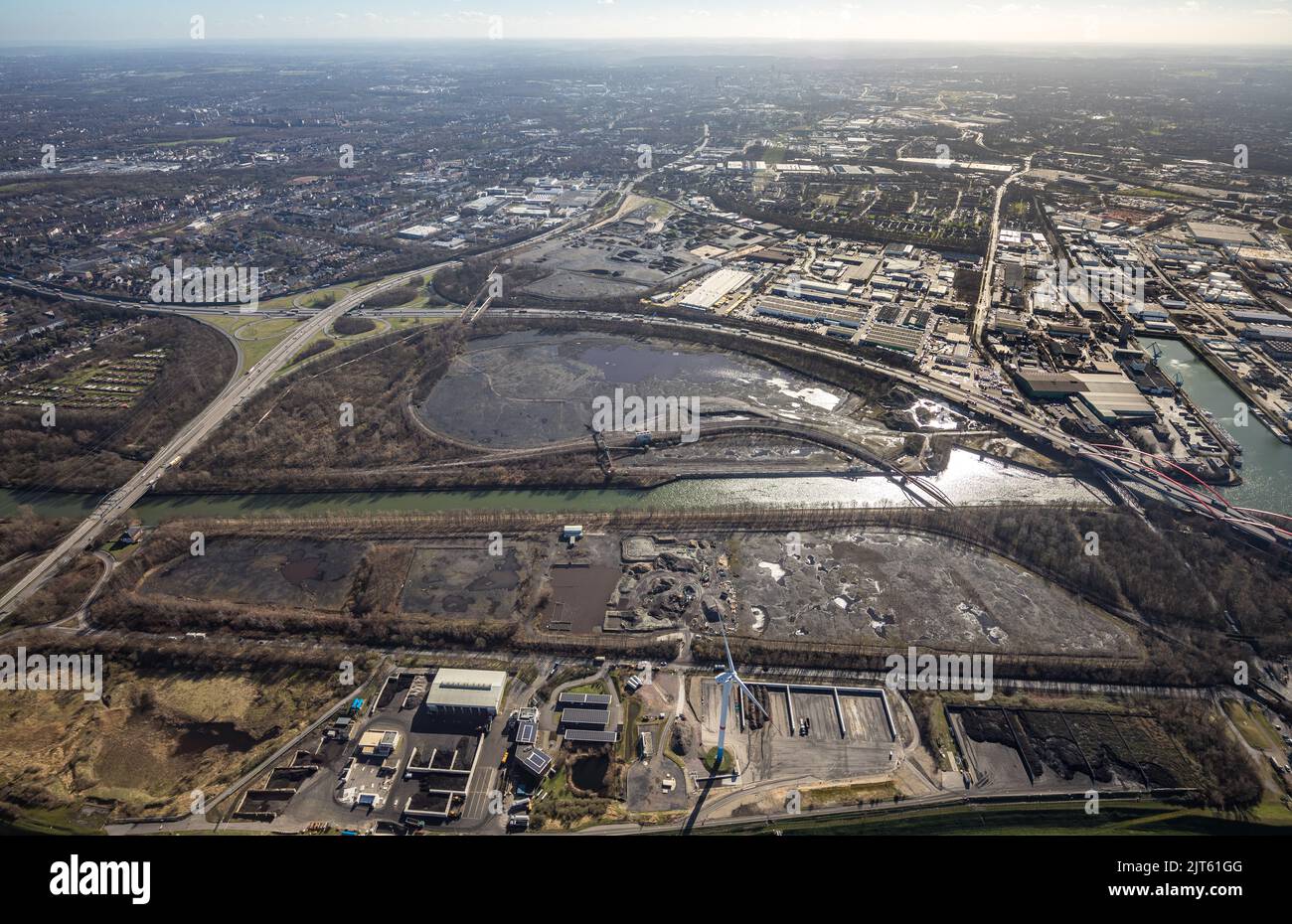 The port of bottrop and city port of essen hi-res stock photography and ...
