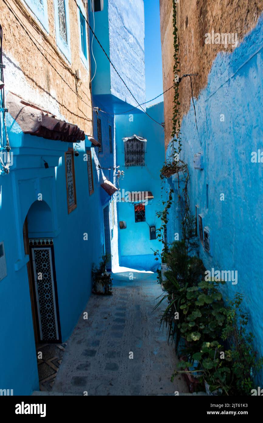 Chefchaouen, Morocco - August 19, 2022 Chefchaouen is a city located in ...