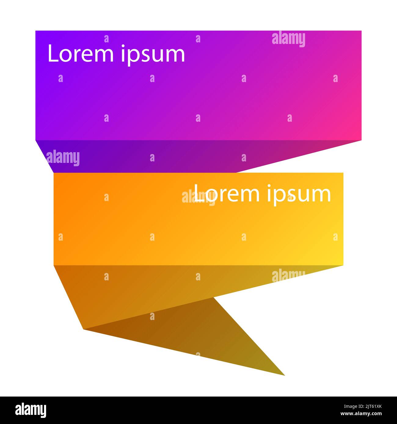 bubble chat paper banner templates Stock Vector Image & Art - Alamy