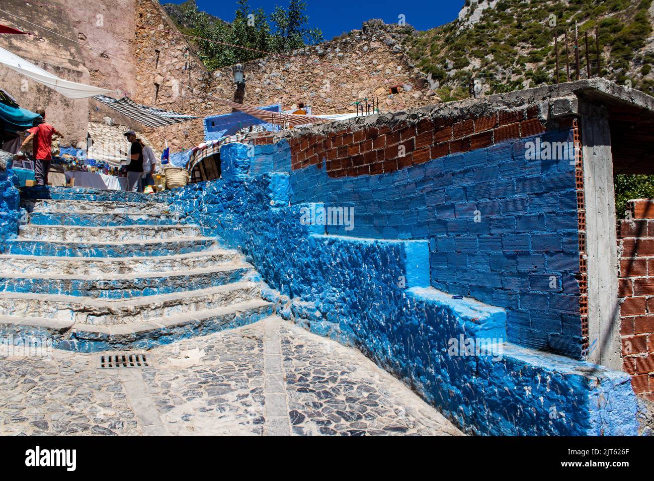 Chefchaouen, Morocco - August 19, 2022 Chefchaouen is a city located in ...